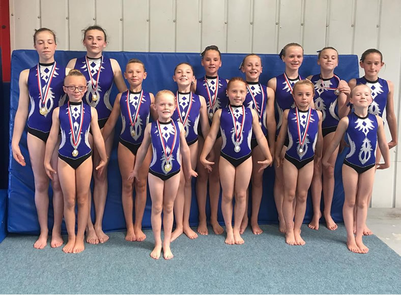 South West CDC Acrobatics 2018 - Splitz Gym Club