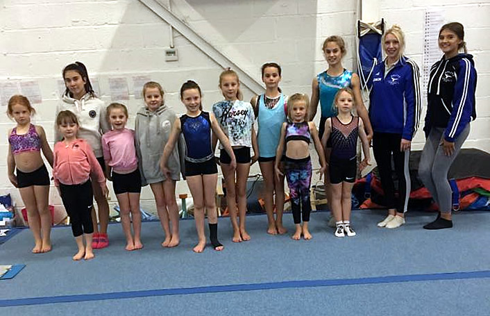 Class Of 2018 Potential Acro Squad - Splitz Gym Club