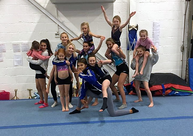 Class Of 2018 Potential Acro Squad - Splitz Gym Club