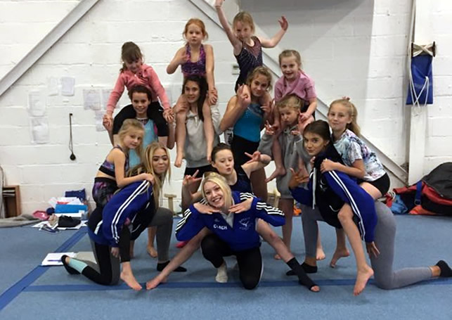 Class Of 2018 Potential Acro Squad - Splitz Gym Club